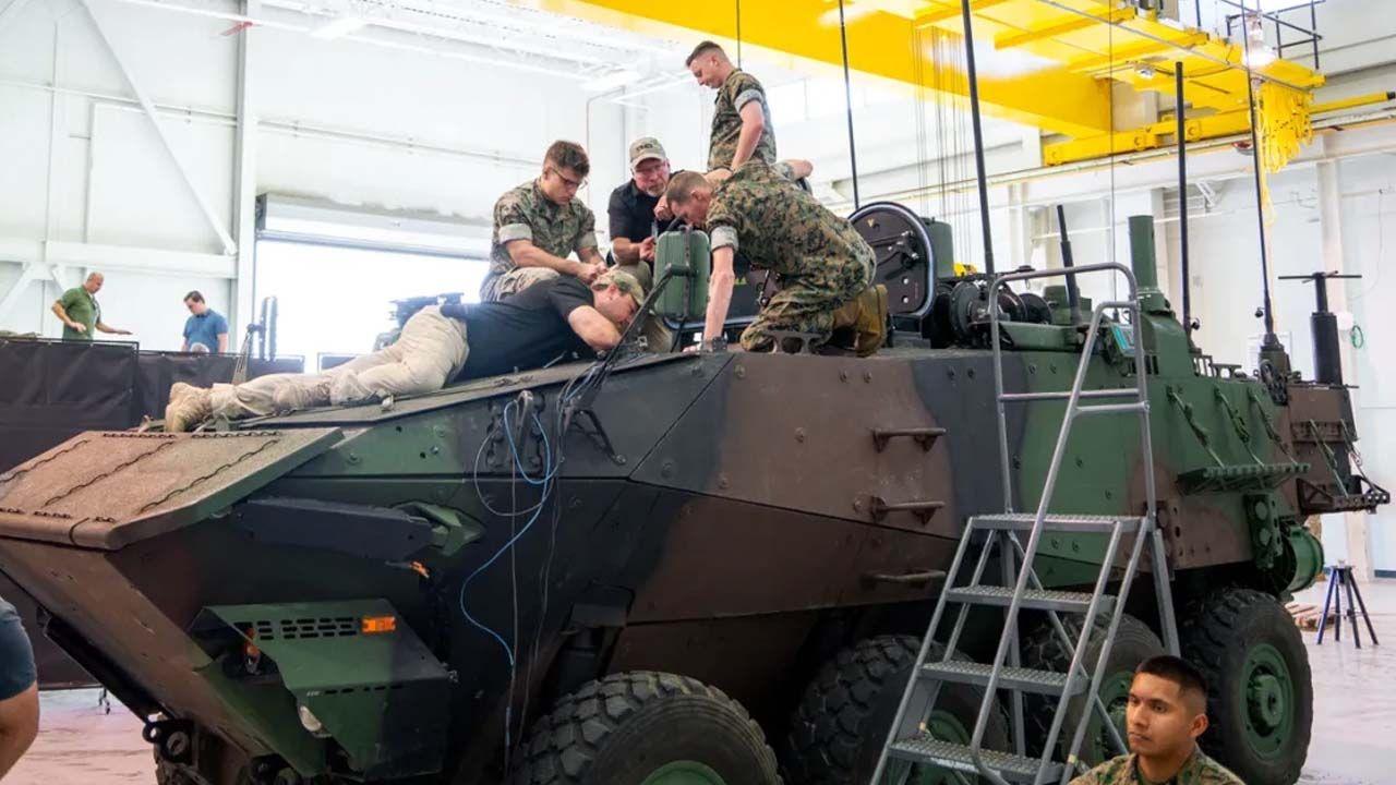 General Dynamics, ABD deniz piyadeleri için ARV testlerini tamamladı ...